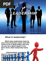 Leadership Training Module | PDF | Leadership | Communication