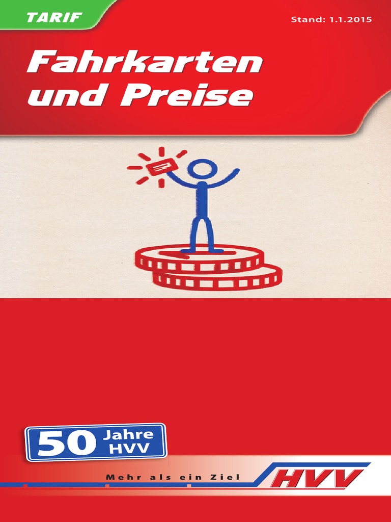 HVV Fahrkarten Preise | PDF