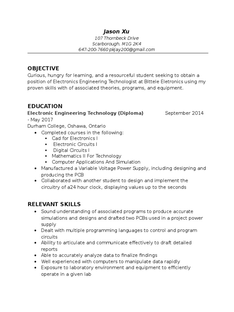 Real Resume | PDF