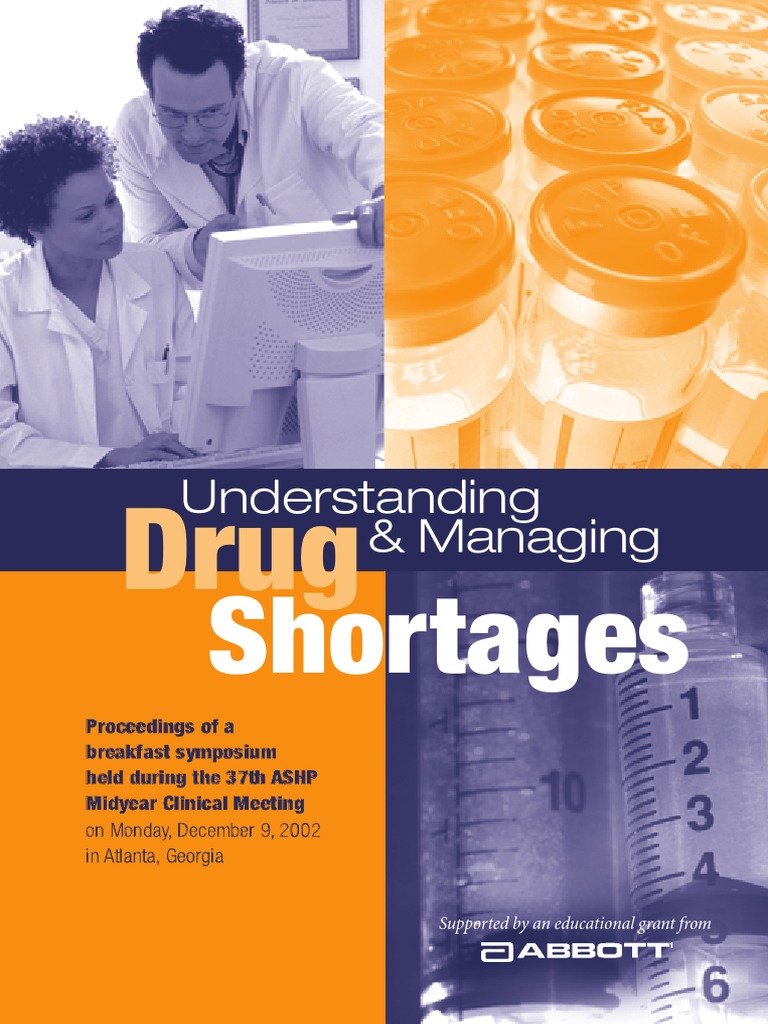 DShort Abbott Drug | PDF | Pharmacy | Joint Commission