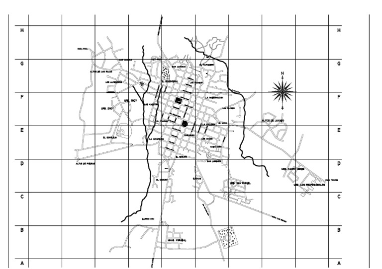 Mapa Ciudad de Salcedo Actualizado-Space | PDF