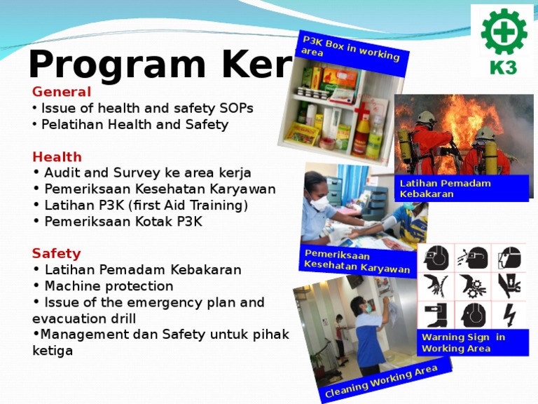 Program Kerja k3 | PDF