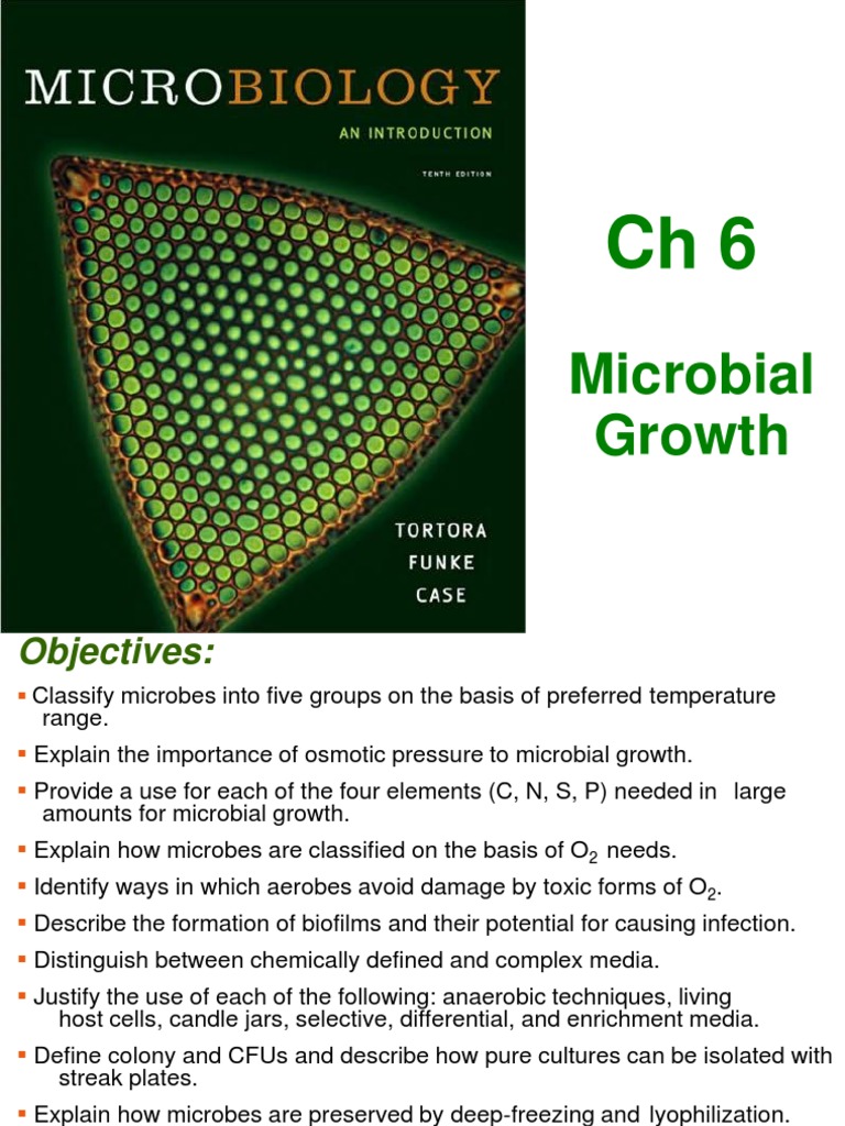 M T Ch6 S Microbial Growth | PDF | Growth Medium | Bacteria
