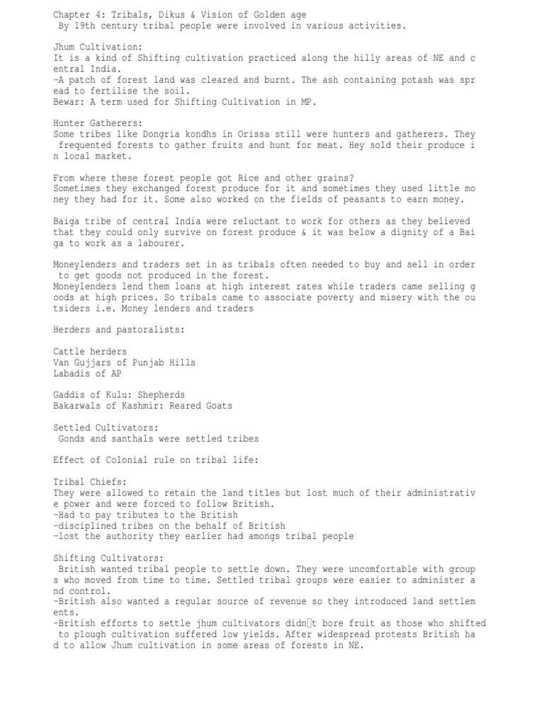 Notes 8th Ncert | PDF | British Raj