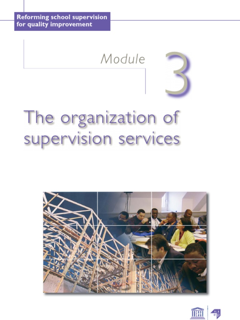 The Organization of Supervision Services: Reforming School Supervision ...