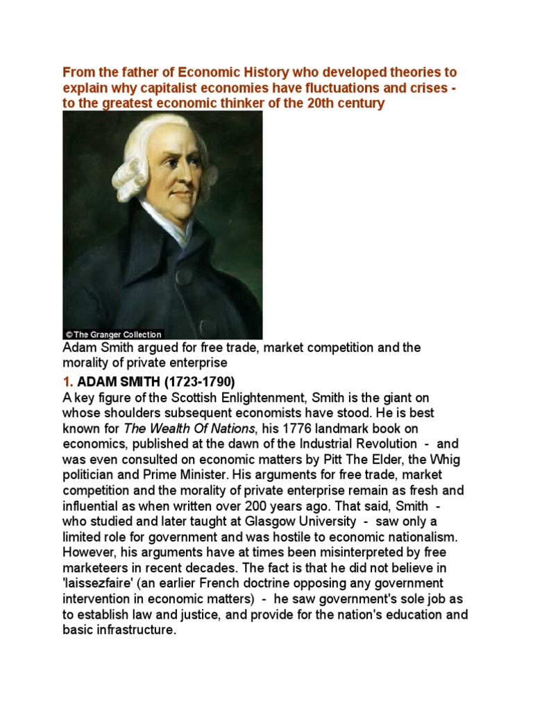 Economics | PDF | John Maynard Keynes | Adam Smith