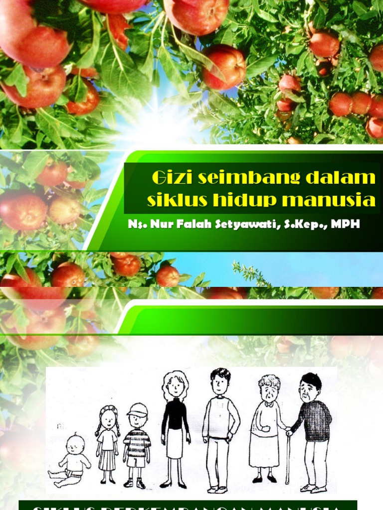 Gizi DLM Siklus Kehidupan | PDF