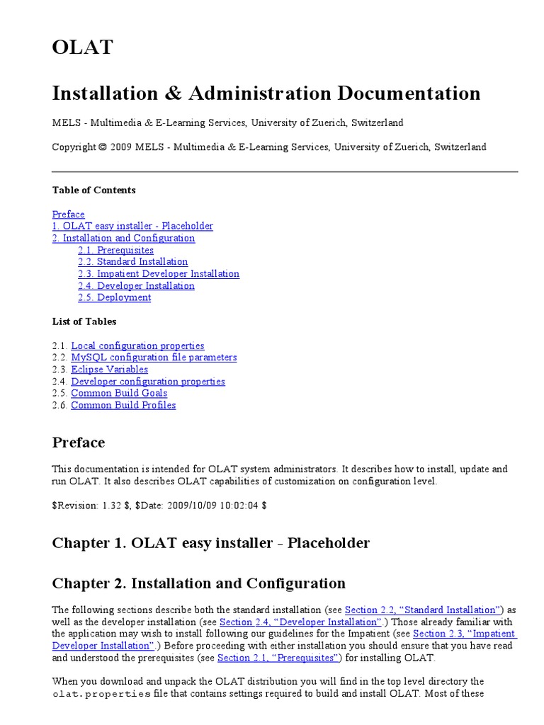 Olat Install | PDF | Java Virtual Machine | Eclipse (Software)