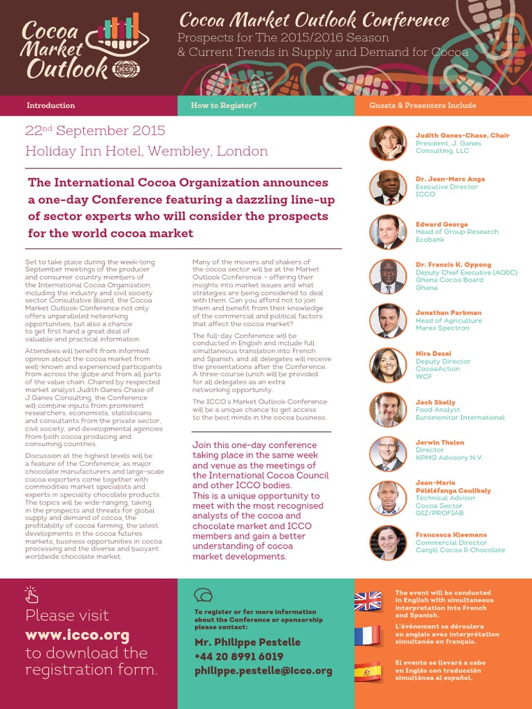 Cocoa A4 Flyer Front Final-V3 | PDF | Cocoa Bean | Chocolate