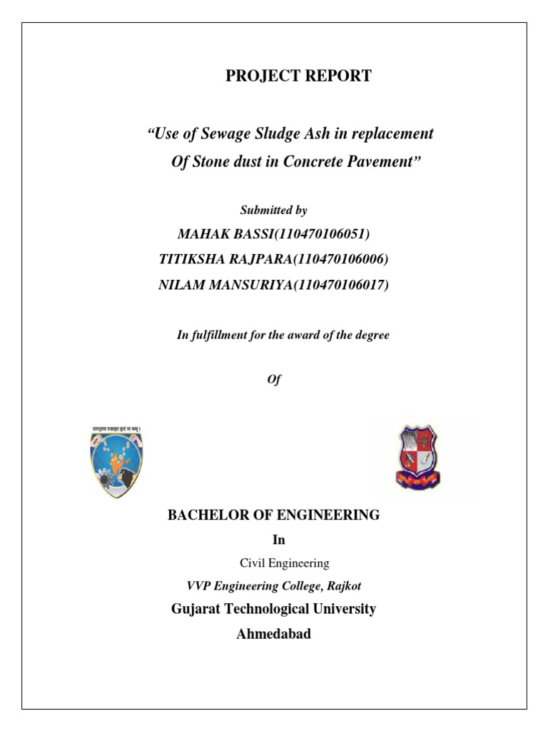 Use of Sewage Sludge Ash in Replacement of Stone Dust in Concrete ...