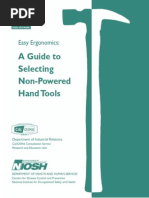 Ergonomic Principles for Handle Design | PDF | Mechanical Engineering
