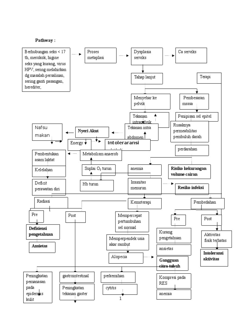 Pathway CA Serviks | PDF