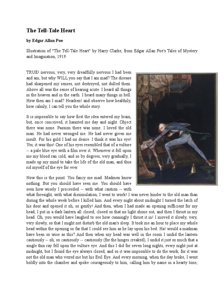 The Tell Tale Heart | PDF