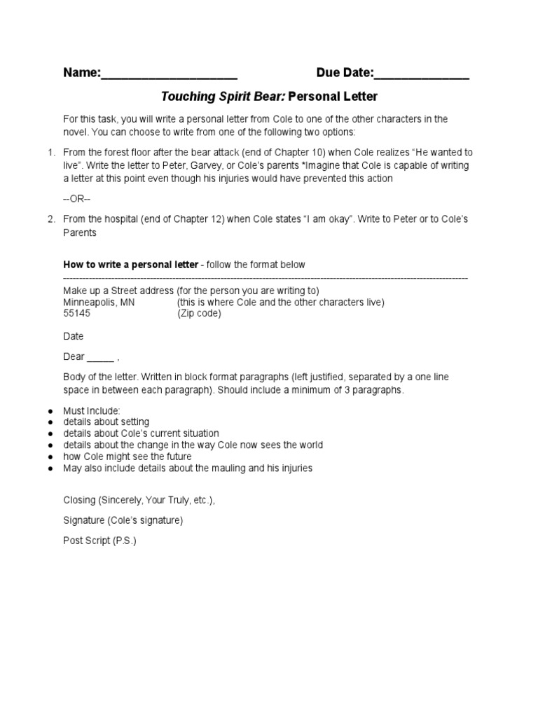 Grade 9 Letter Writing Task | PDF | Cognitive Science | Communication