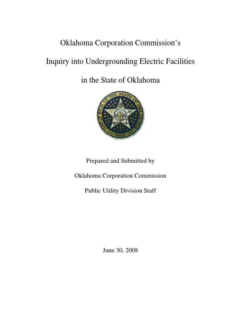 Underground Report | PDF | Electric Power Distribution | Electric Power ...
