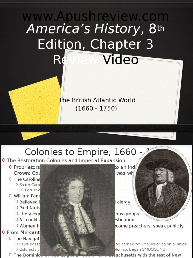 Americas History Chapter 3 | PDF | History Of Slavery | Slavery