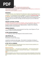 Script (PTA MEETING) | PDF