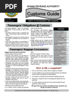 Zimbabwe Customs Declaration Guide | PDF