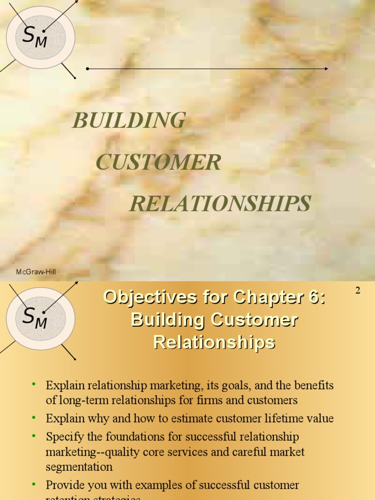 Building Customer Relationships: Mcgraw-Hill | PDF | Customer ...
