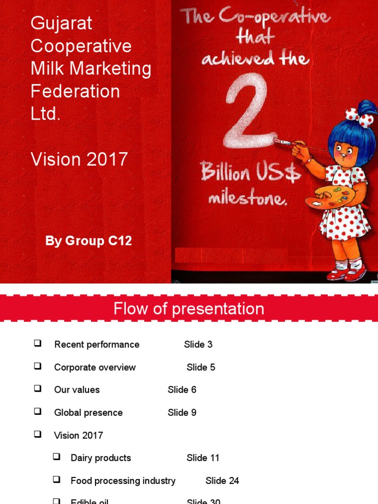 Amul Case Study Pdf Dairy Milk