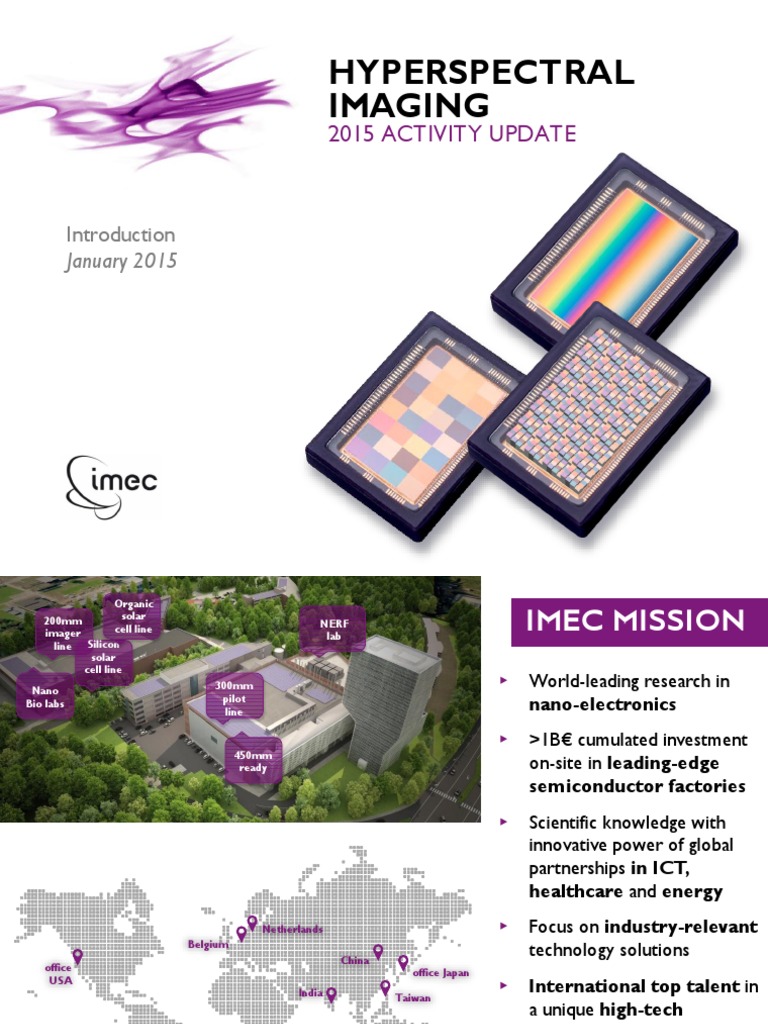 Imec HSI Technology | PDF | Optical Filter | Unmanned Aerial Vehicle