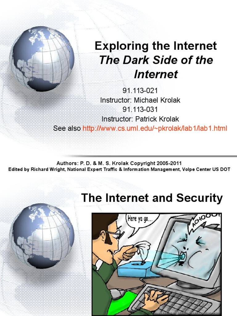 Dark Side of Internet | PDF | Cyberbullying | Computer Virus