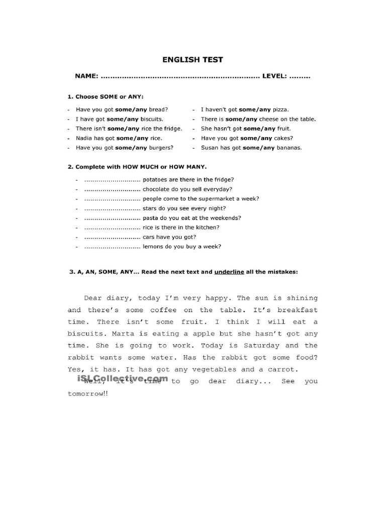 Test Some Any | PDF