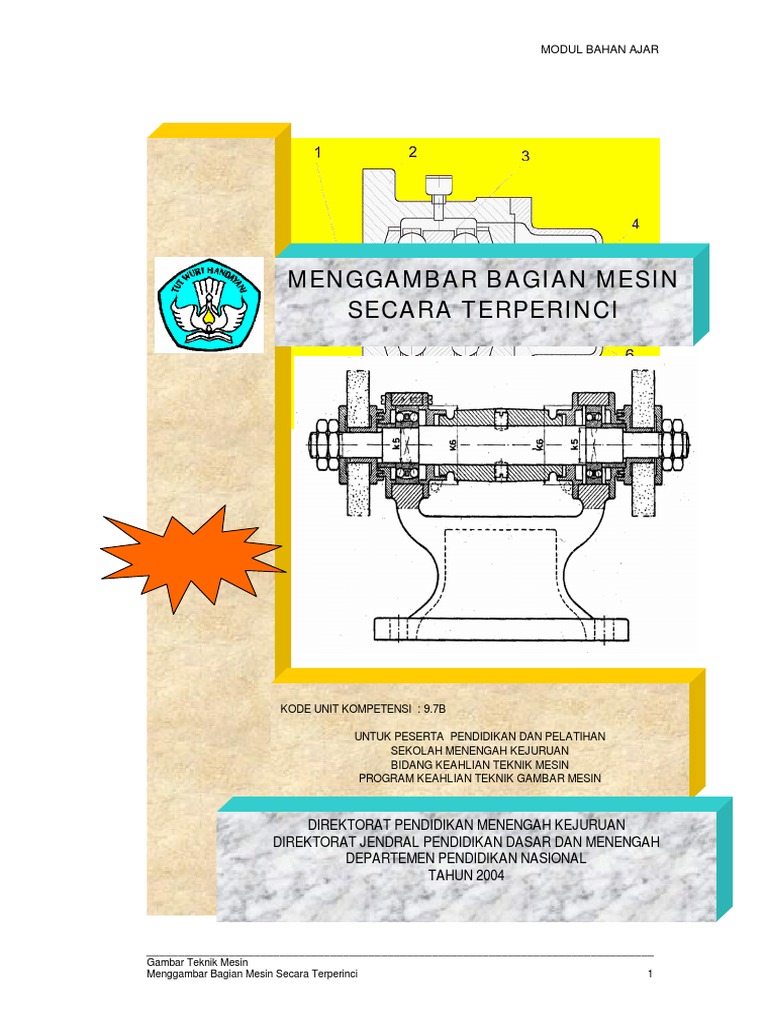 Modul Gambar Teknik | PDF | Seni | Komputer