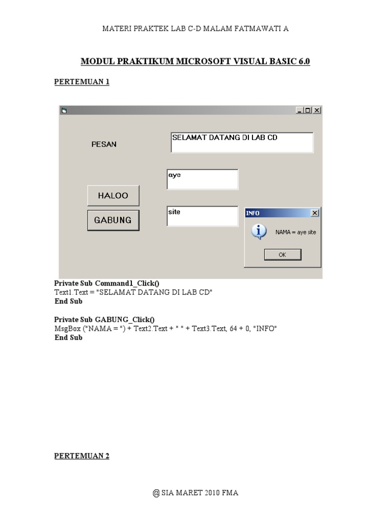 KeyAscii 13 Usage in Visual Basic | PDF | Software | Computing
