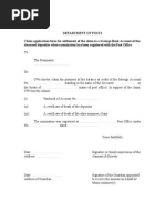 PAN Change Request Form - Final | PDF
