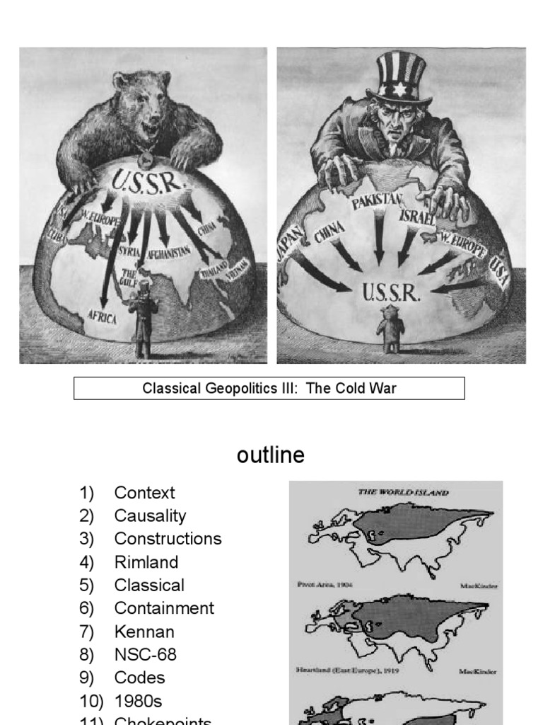 Classical Geopolitics III Cold War | PDF | Containment | Aftermath Of ...