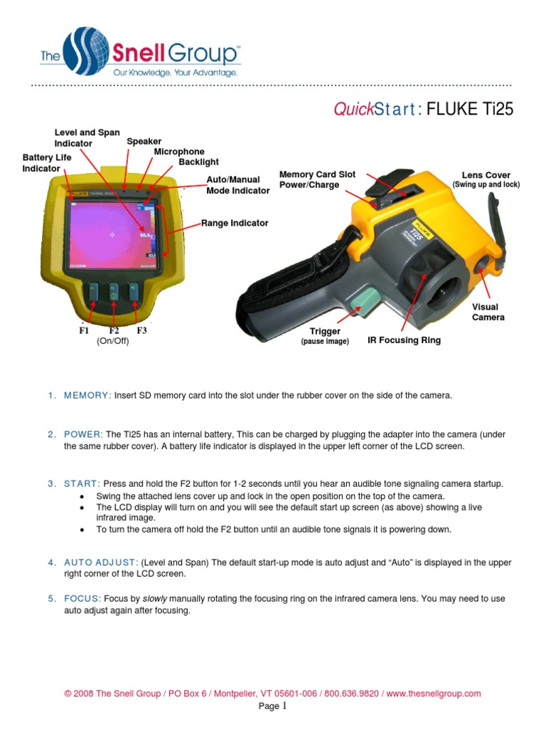 Fluke Ti25.pdf | Camera | Imaging