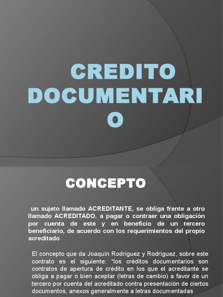 Diferencia Entre Carta De Crédito Y Crédito Documentario – ZHERSS