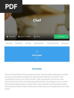 Chief Cook Job Description | PDF