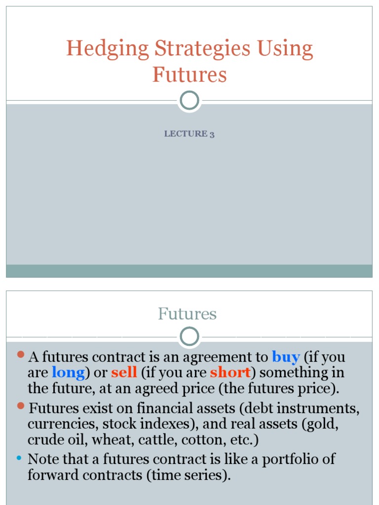Hedging Strategies Using Futures | PDF | Futures Contract | Margin ...