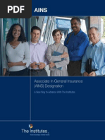 AINS 21: Property & Liability Principles | PDF | Business