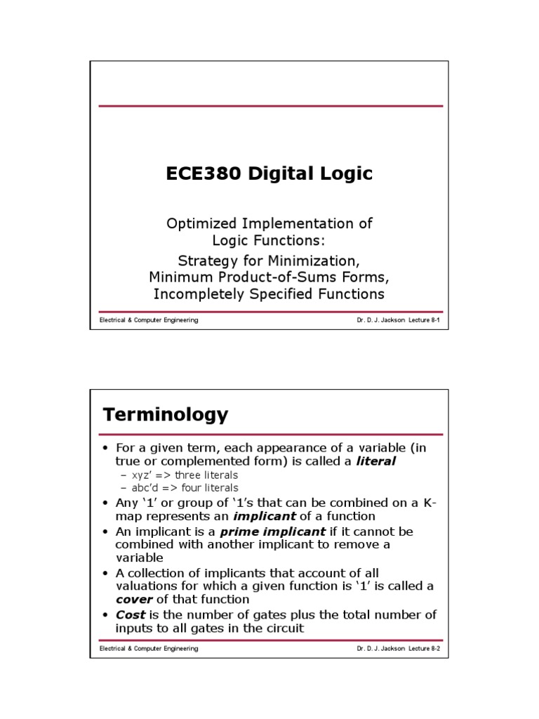 Lect08-2optimized 2 | Download Free PDF | Logic | Computing