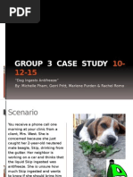 Anesthesia Cheat Sheet: Dogs Cats | PDF