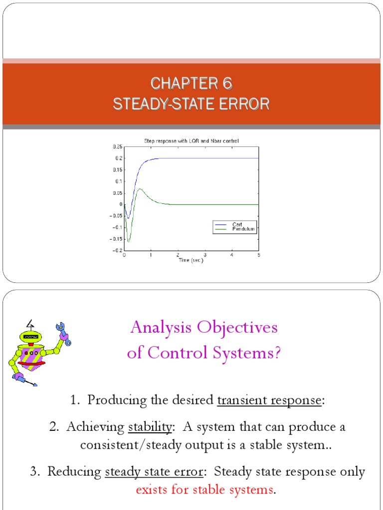 L7 System Steady State Error Notes | PDF | Control Theory | Control System