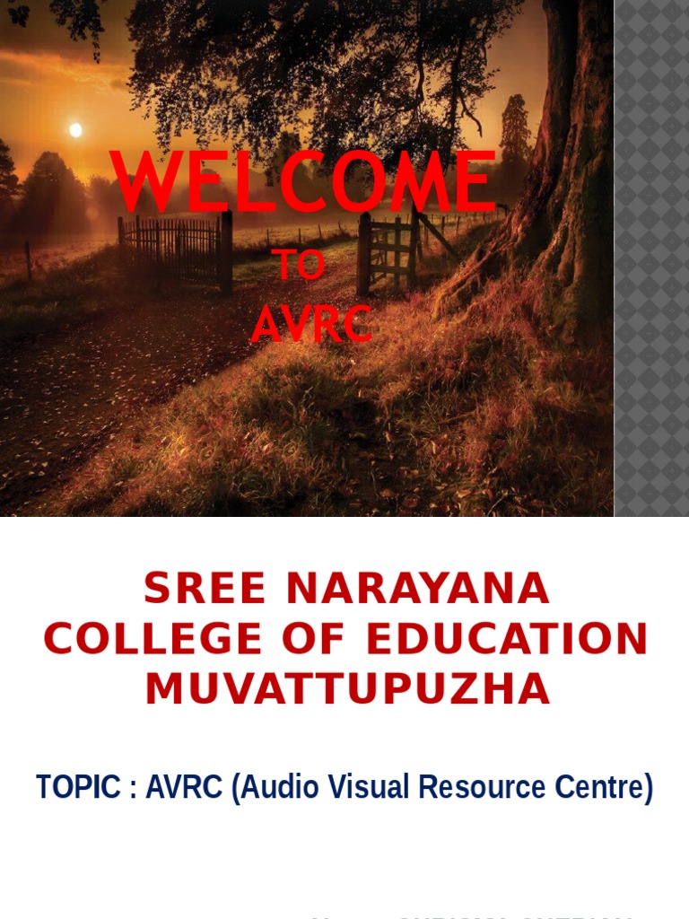 AVRC | PDF | Educational Technology | Communication