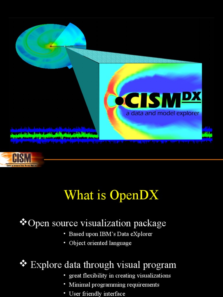 Opendx | PDF | 2 D Computer Graphics | Graphical User Interfaces