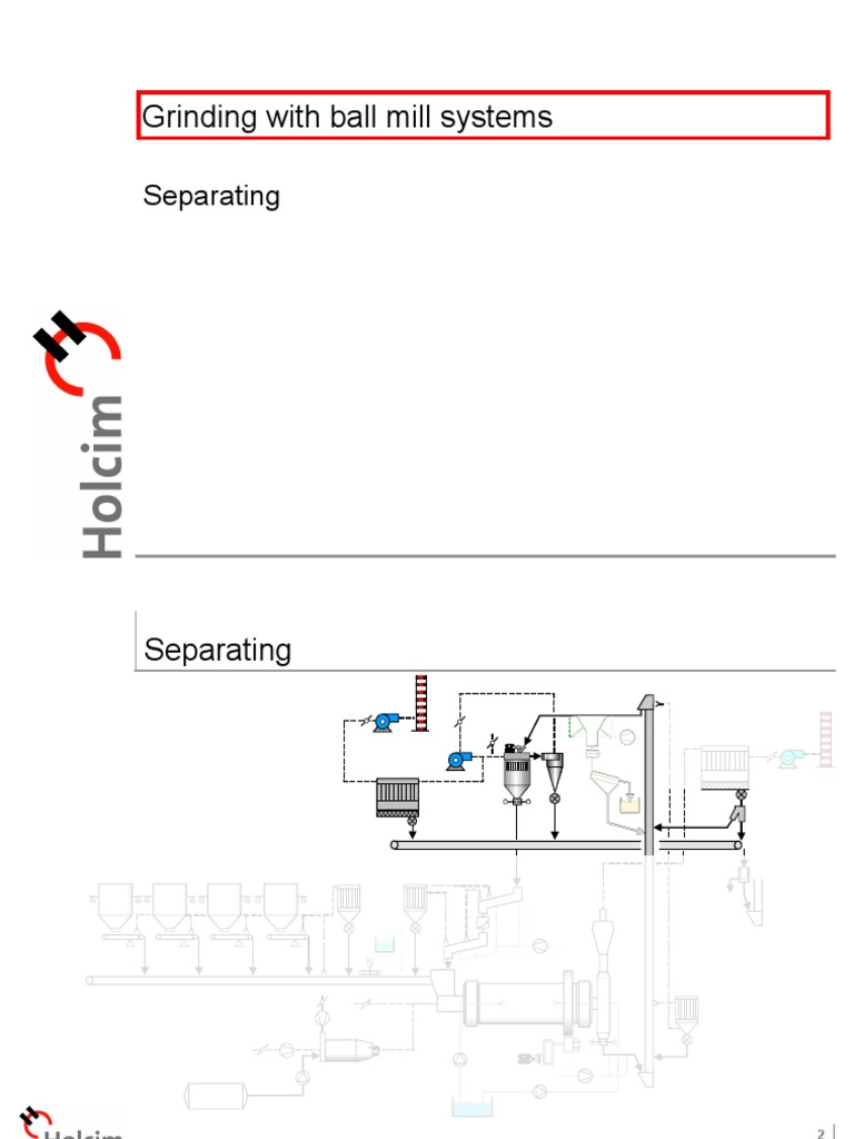 Grinding With Ball Mill Systems: Separating | PDF | Turbine | Mill ...