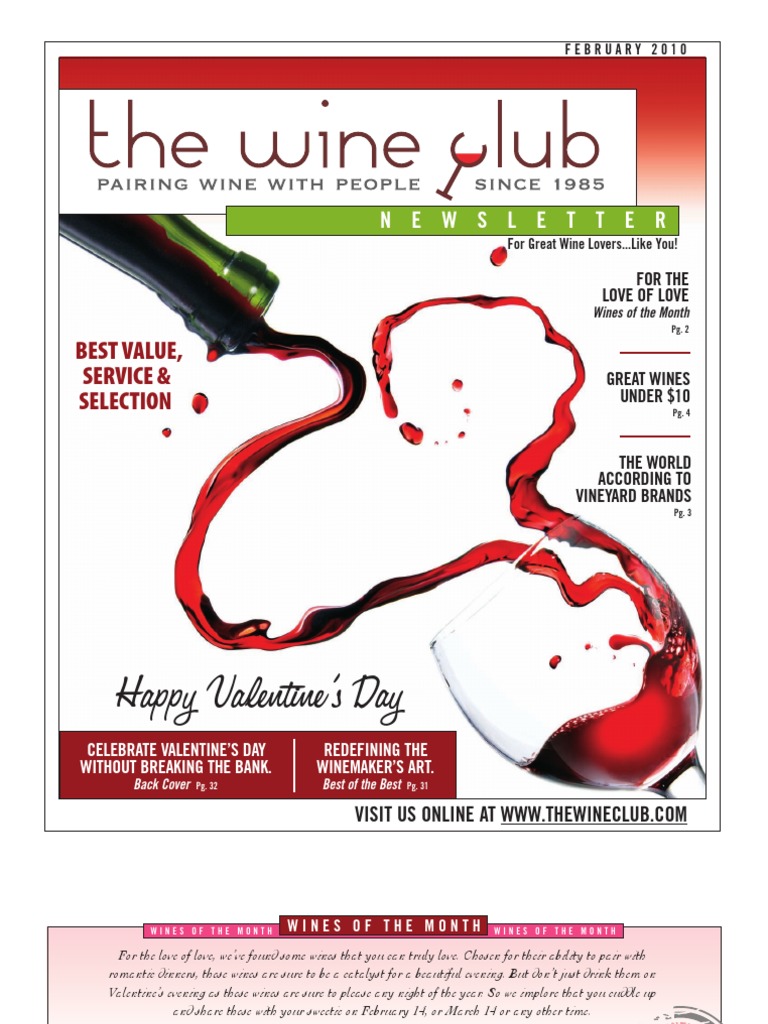 Magazine Wine Club Feb 2010 | PDF | Wine | Viticulture