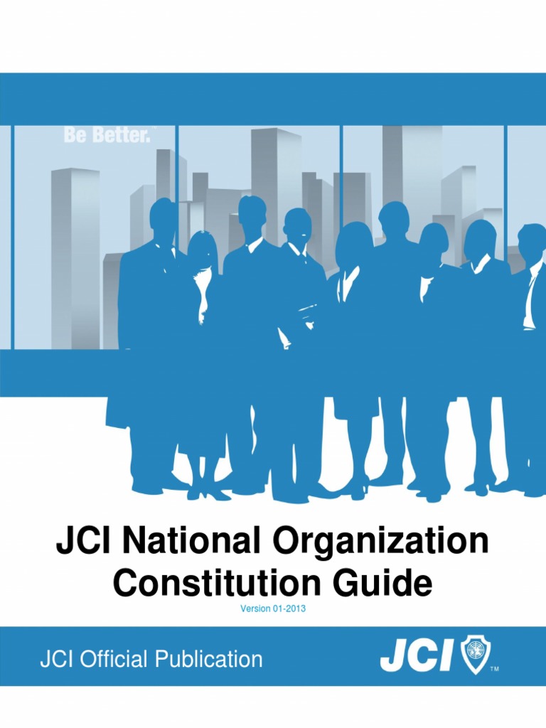 JCI National Organization Constitution Guide ENG-2013-01 | United ...