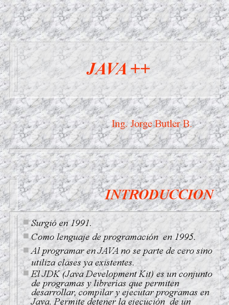 Curso Java | PDF | Java (lenguaje de programación) | Clase (Programación informática)