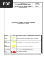 Battery Sizing and Kt Factor Data | PDF