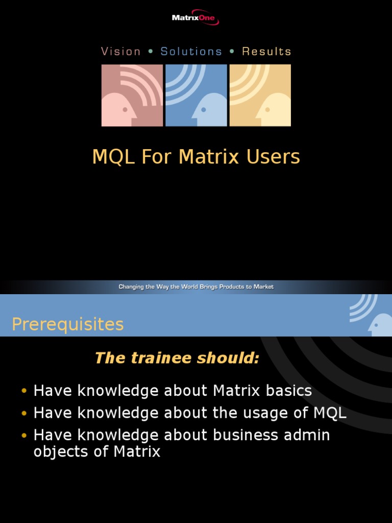 6 MQL For Matrix Users | PDF | Database Transaction | Information Retrieval