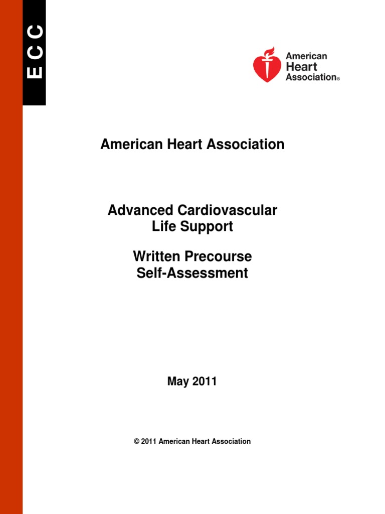 ACLS-Written-Precourse-Self-Assessment.sflb.pdf | Cardiac Arrhythmia ...