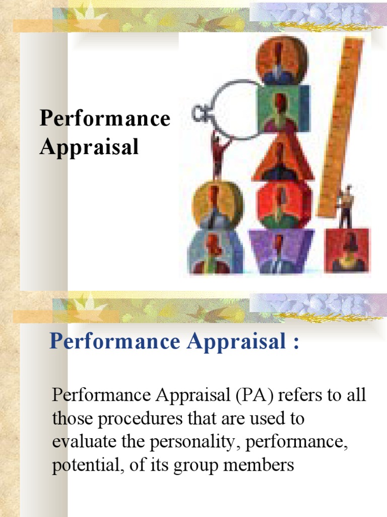 PPT-Performance Appraisal | PDF | Performance Appraisal ...