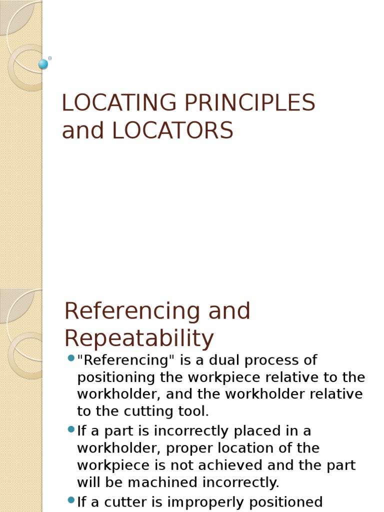 Locating Principle and Locators | PDF
